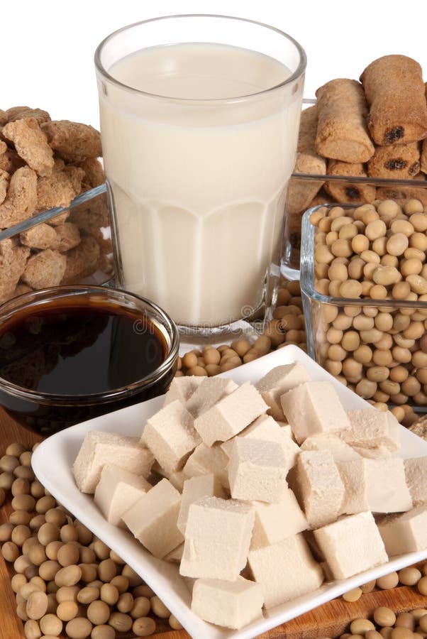 Produtos da soja imagem de stock. Imagem de isolado, soja - 23477873