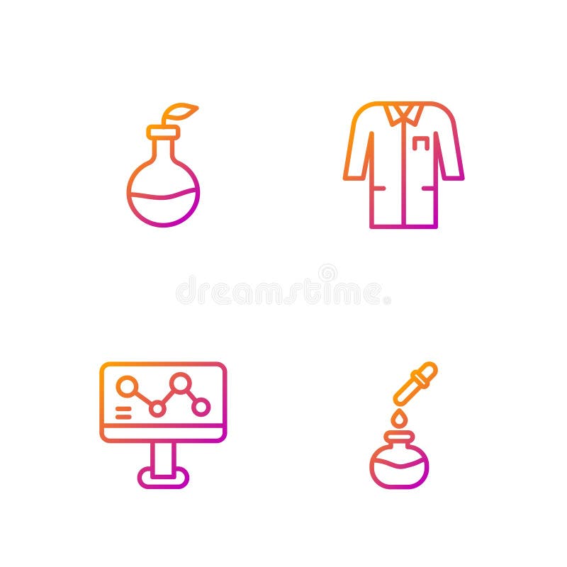 Proefbuis En Kolfflesvoeding, Laboratoriumuniform ...