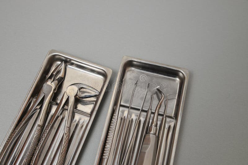 Professinal Dental Surgery Set Closeup Stock Photo - Image of ...