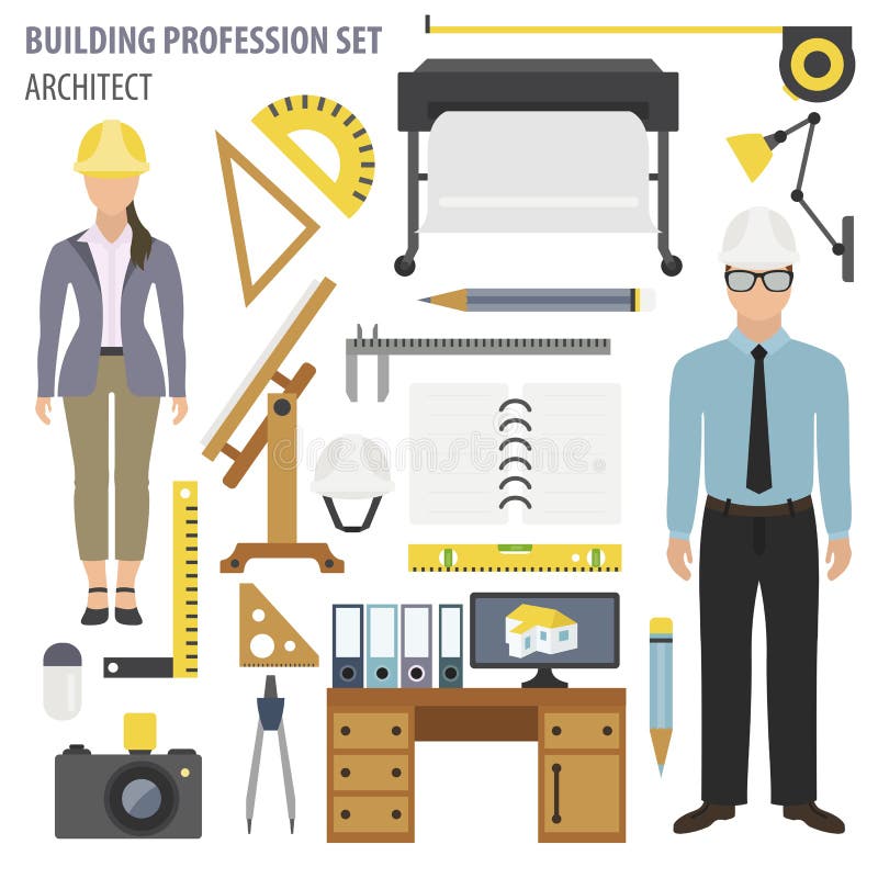 Architect Tools Clipart Images