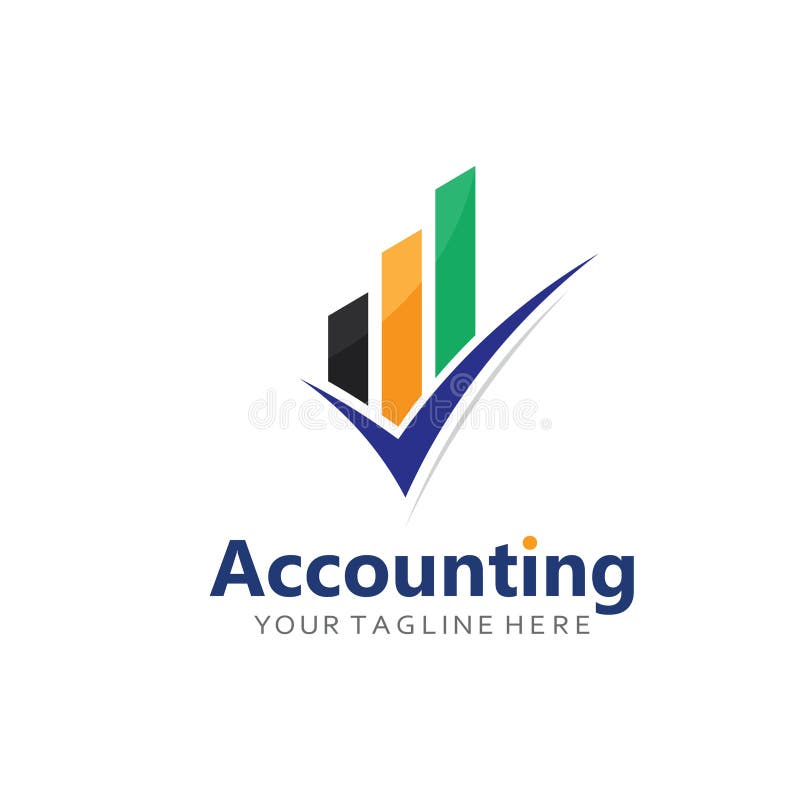 Professional Accounting Logo Design for Financial Stock Illustration ...