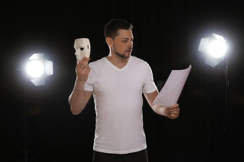 Actor Reading His Script Stock Photos - Free & Royalty-Free Stock ...