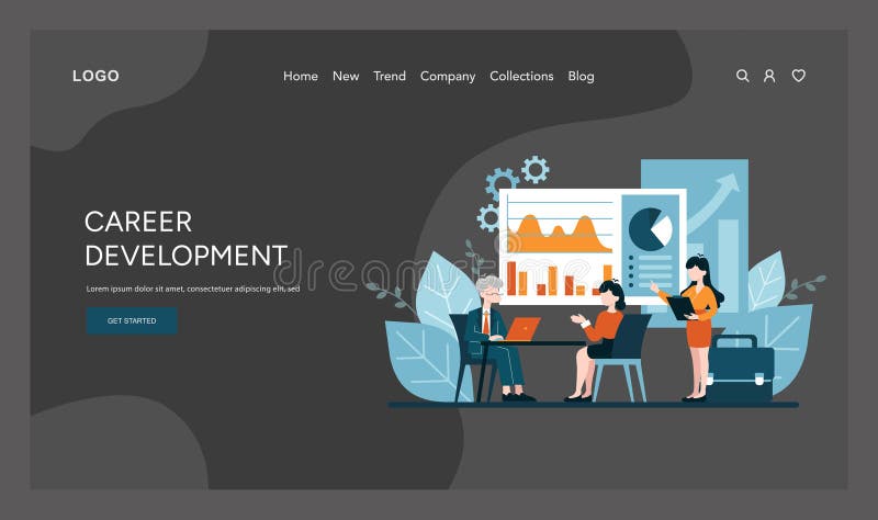 A Collaborative Workspace Where Strategies Align with Goals Stock ...