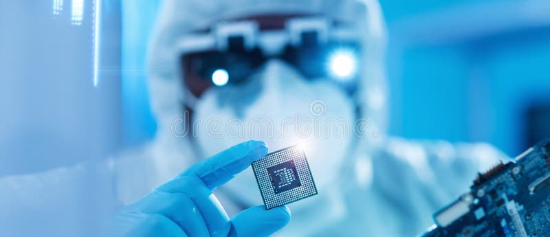 African-American Scientist Works in a Modern Scientific Laboratory for ...