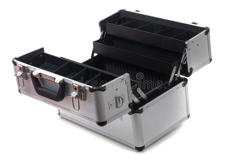 Professional Aluminum Tool Box Stock Photo - Image of handle, safe ...