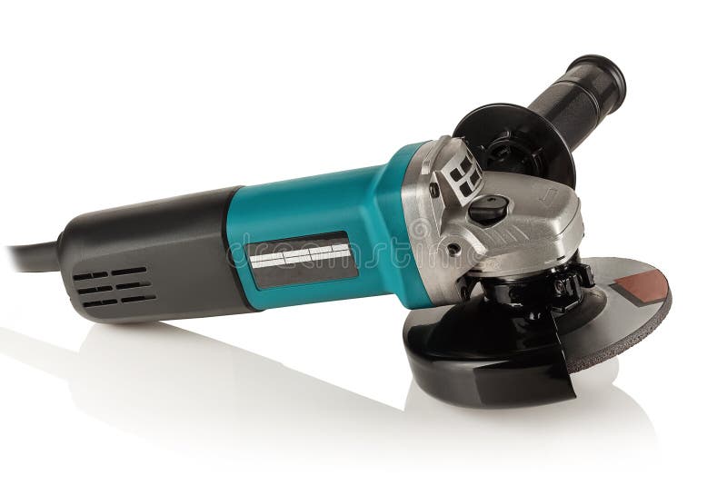 Professional angle grinder stock image. Image of machine - 129766795