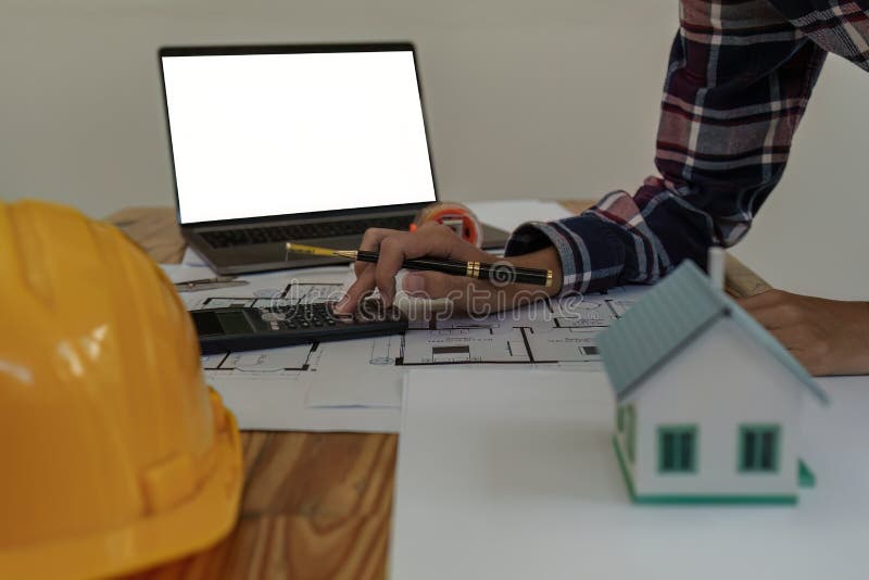 Professional Architect Designer Structural Engineer Working with ... Professional Architect Designer Structural Engineer Working with ...