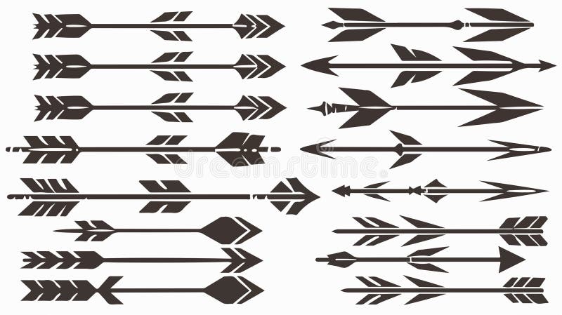 Professional Arrow Icons for Versatile Business Presentations and ...