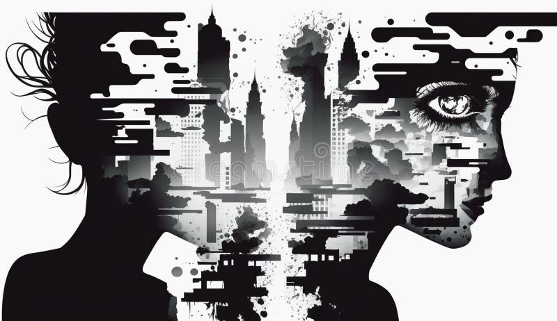 Hypnotical Power of Unique Perspective, Mindblowing Ai Illustration ...