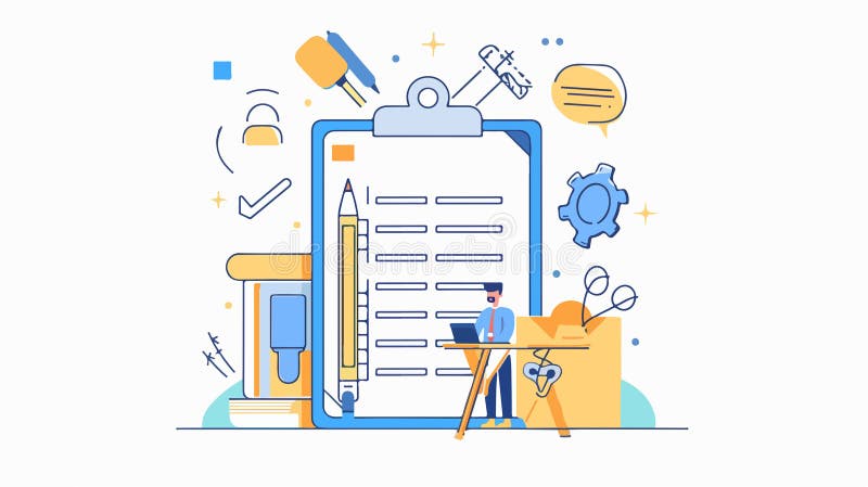 Professional Assessment Report Card Icon for Education and Evaluation ...