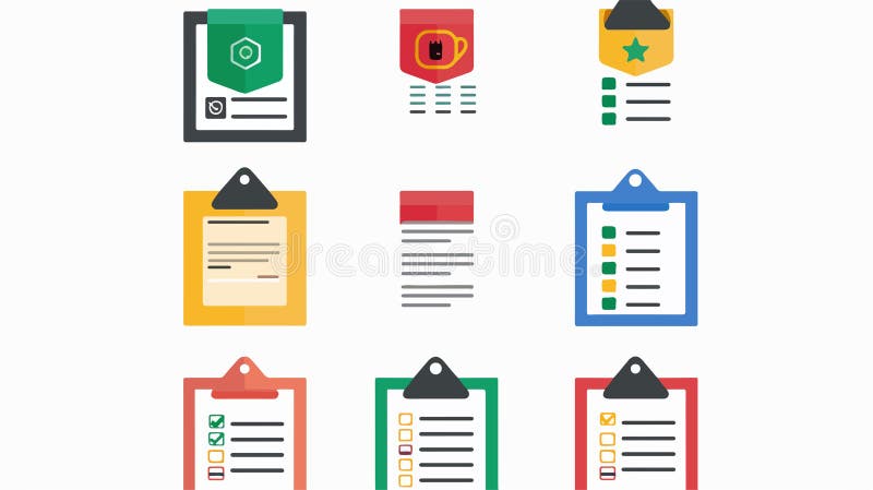 Professional Assessment Report Card Icon for Evaluations and Analysis ...