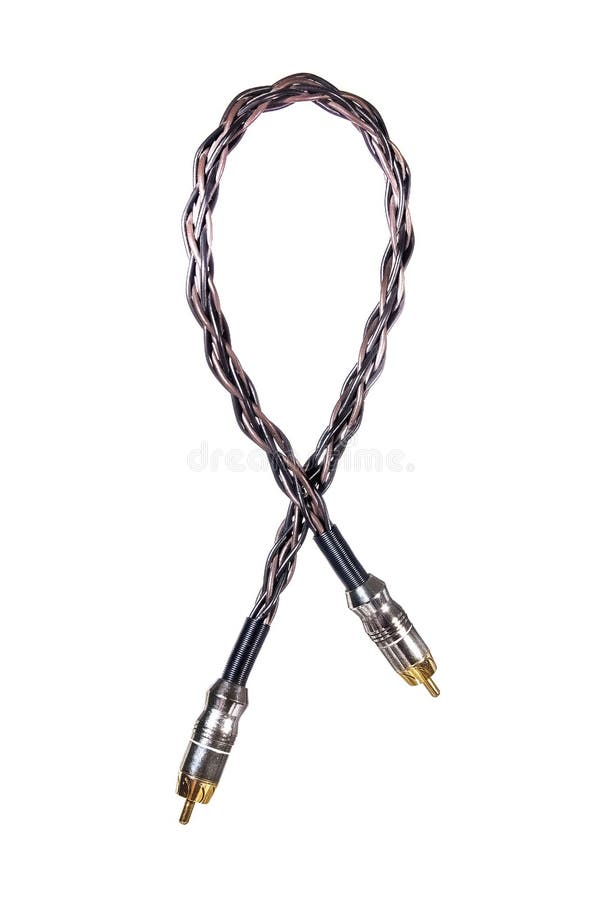 Cinch cable 1 stock image. Image of cinch, video, tape - 14838311