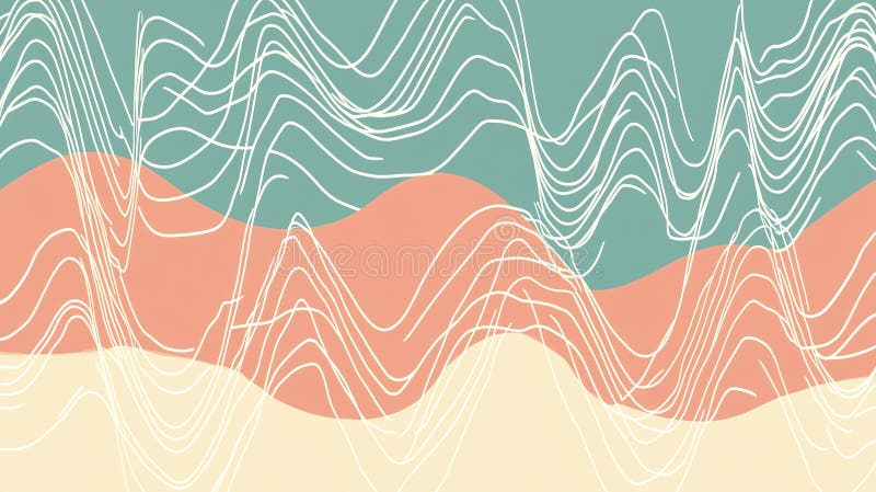 Professional Background with Subtle Heartbeat Line Pattern in Calming ...