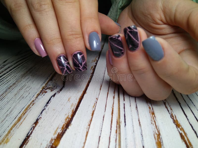 Professional Beautiful Manicure Stock Photo - Image of fashion ...