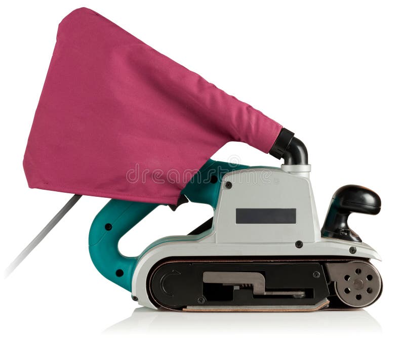 Professional belt sander stock photo. Image of material - 98284204