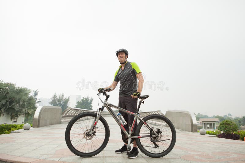 Professional biker stock image. Image of protective, copyspace - 36268831