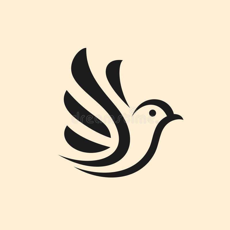 Professional Bird Logo Design Examples Stock Illustration ...