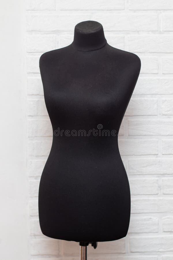 Professional Black Women Tailor Sewing Mannequin Stock Photo - Image of ...