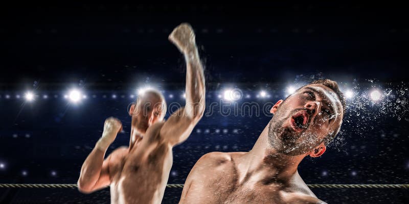 Professional Box Match . Mixed Media Stock Photo - Image of ...