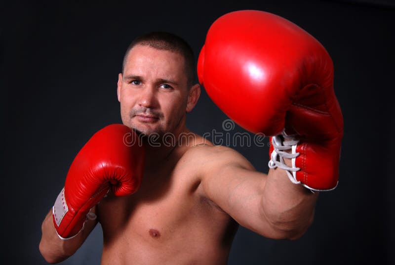 Professional boxer stock image. Image of conflict, young - 20191575