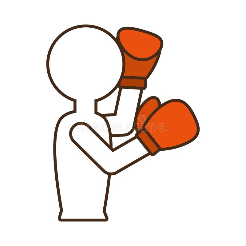 Professional Boxer Avatar Icon Stock Vector - Illustration of design ...