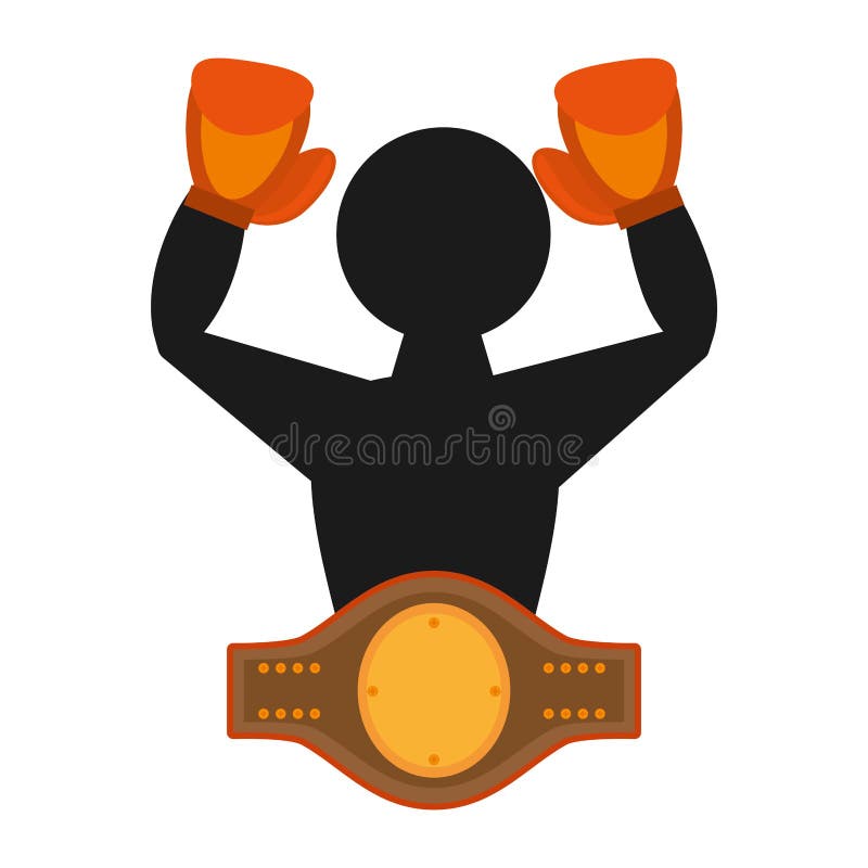 Professional Boxer Avatar Isolated Icon Stock Vector - Illustration of ...