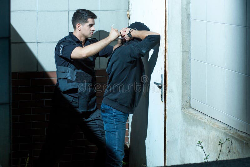 Professional Police Officer Stock Photo - Image of wheel, officer: 69945074