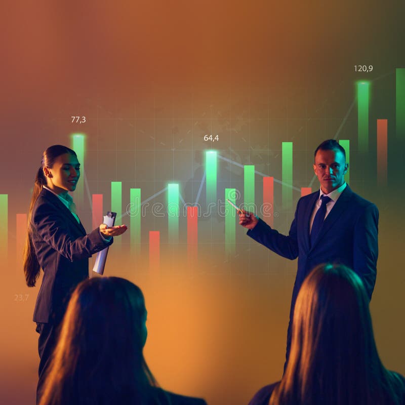 Professional Breaks Down Financial Trends, and Interactive with ...