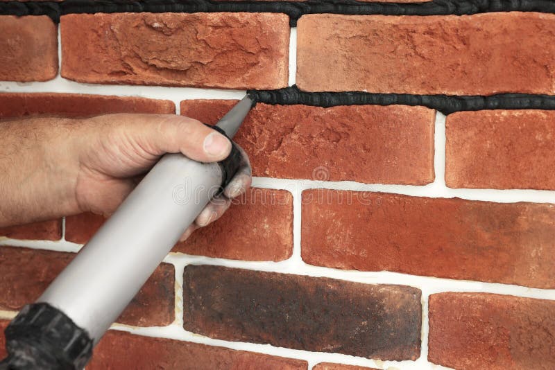 Professional Builder Using Tiling Fugue for Grouting, Closeup Stock ... Professional Builder Using Tiling Fugue for Grouting, Closeup Stock ...