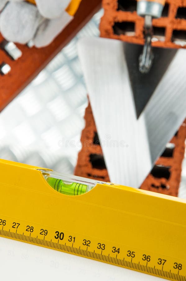 Professional Building Stuff, Construction Site Objects Stock Image ...