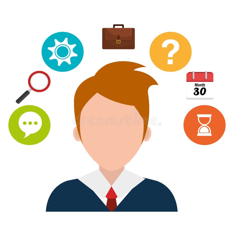 Professional Business Consulting Stock Illustration - Illustration of ...