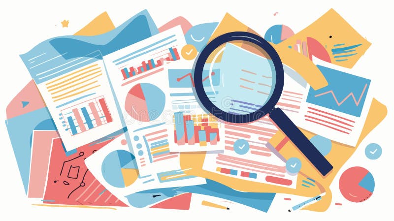 Professional Business Data Research Analysis Concept with Person Stock ...