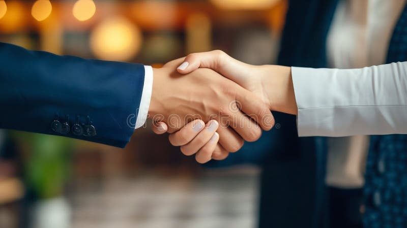 Professional Business Handshake. Generative Ai Stock Photo - Image of ...