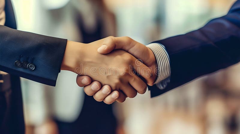 Professional Business Handshake. Generative Ai Stock Photo - Image of ...