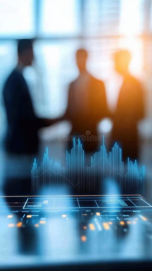 Professional Business Meeting in Progress Highlighting Strategic ...