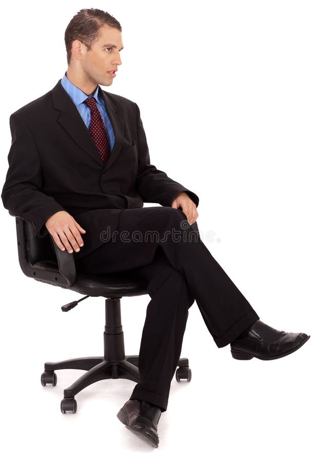 Professional Business Men Sitting Stock Photo - Image of executive ...