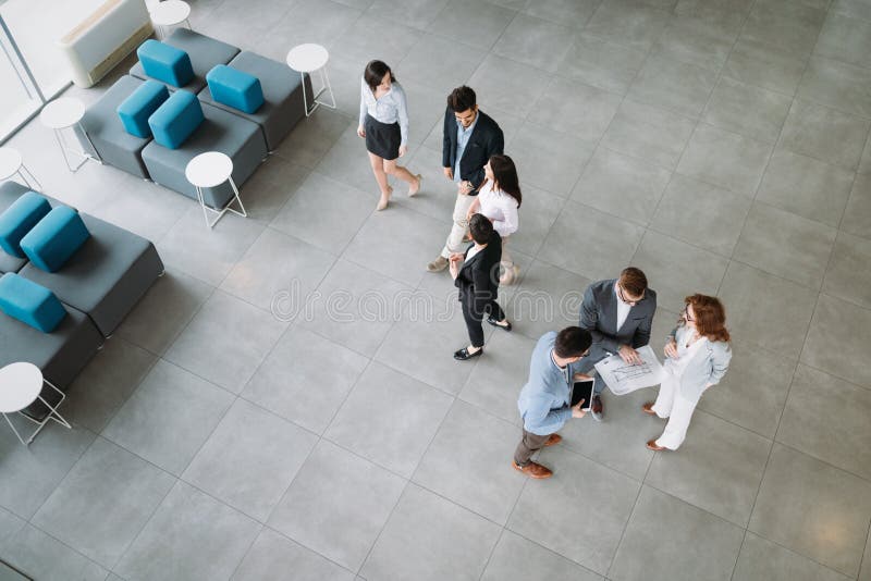 Professional Business People Working Together on Project Stock Image ...