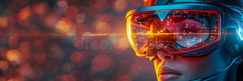 Professional Business Scene with Virtual Reality Technology - Minimal ...