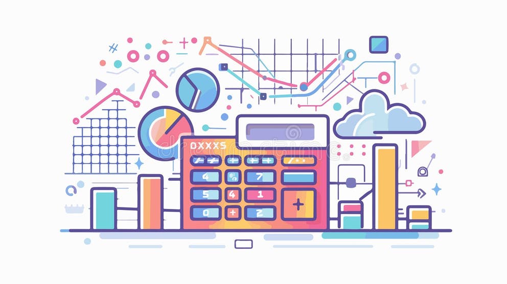 Statistics Calculation Tool Stock Illustrations – 229 Statistics ...