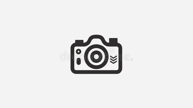 Professional Camera Icon for Web and UI Design Stock Vector ...