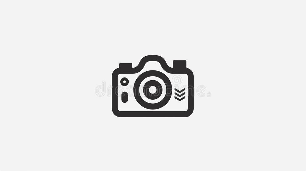 Professional Camera Icon for Web and UI Design Stock Vector ...