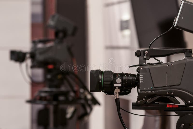 Professional camera lens stock photo. Image of video - 82187524