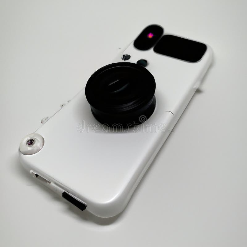 Phone Camera Hybrid Combination - Generative AI Stock Photo - Image of ...