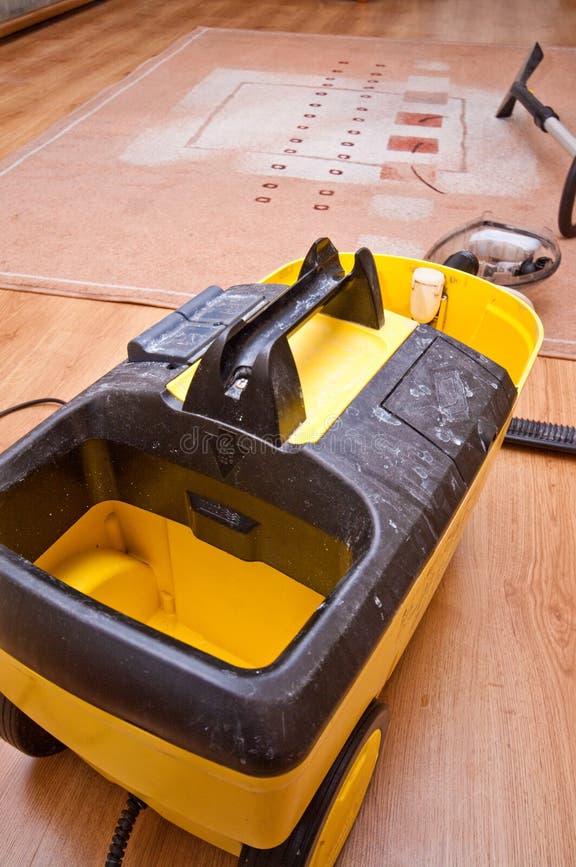 Professional Carpet Cleaning Machine Stock Image - Image of closeup ...