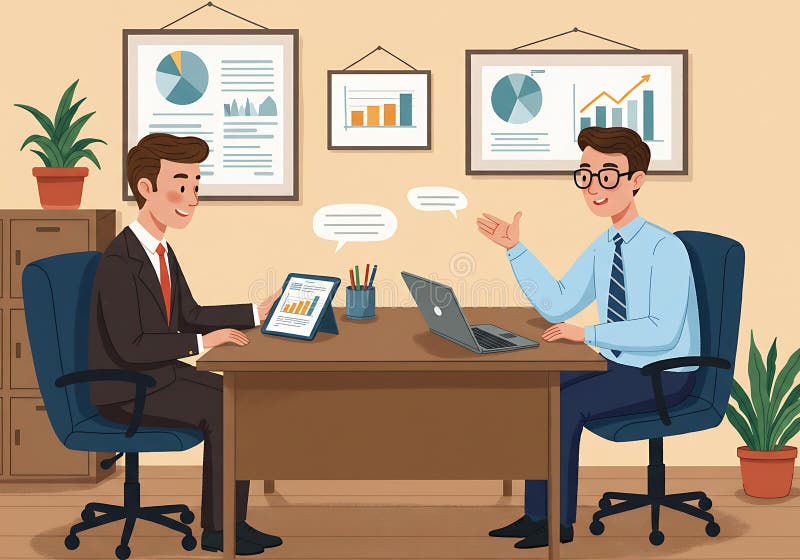 Cartoon Interview Stock Illustrations – 21,598 Cartoon Interview Stock ...