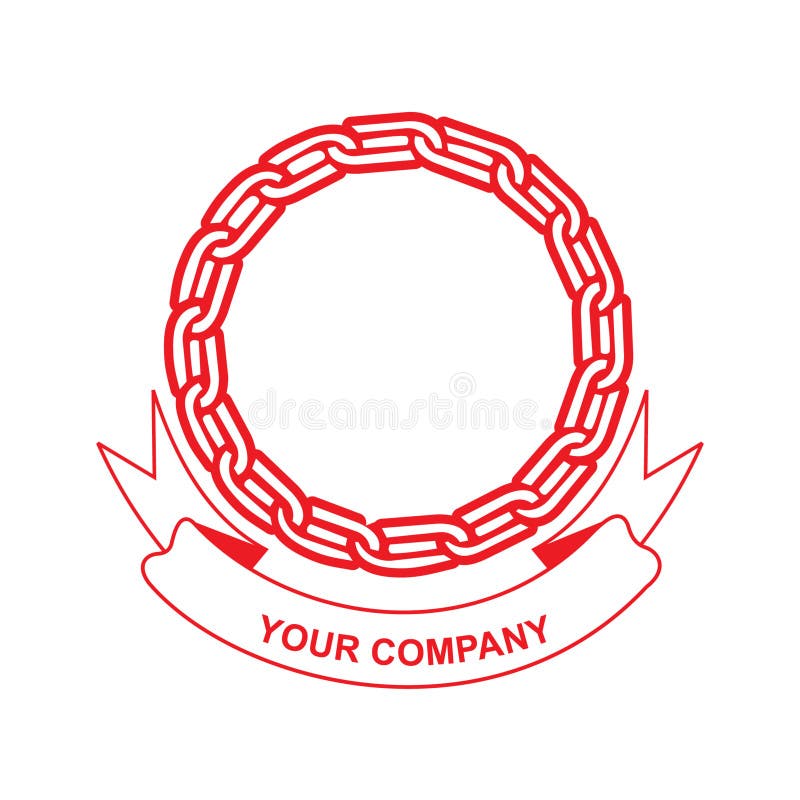 Professional Chain Logo Vector Image Stock Illustration - Illustration ...
