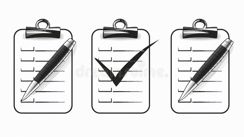 Professional Checklist Icon for Assessment in Business Reports and ...