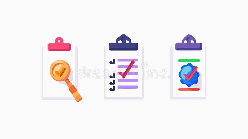 Professional Checklist Icon for Assessment in Business Reports and ...