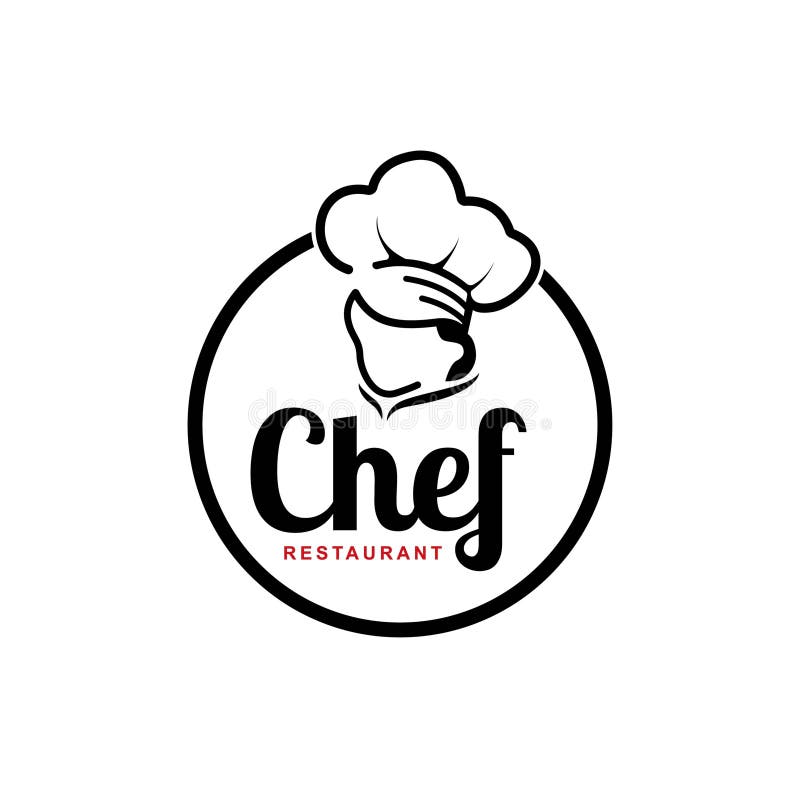 Chef Hat Logo and Icon Vector Design Template Stock Vector ...