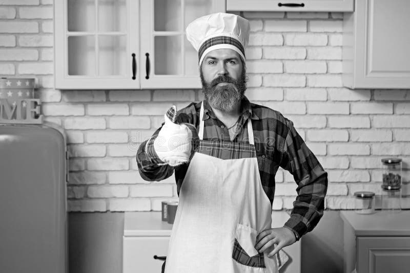 Professional Chef Man Showing Sign for Delicious. Stock Photo - Image ...